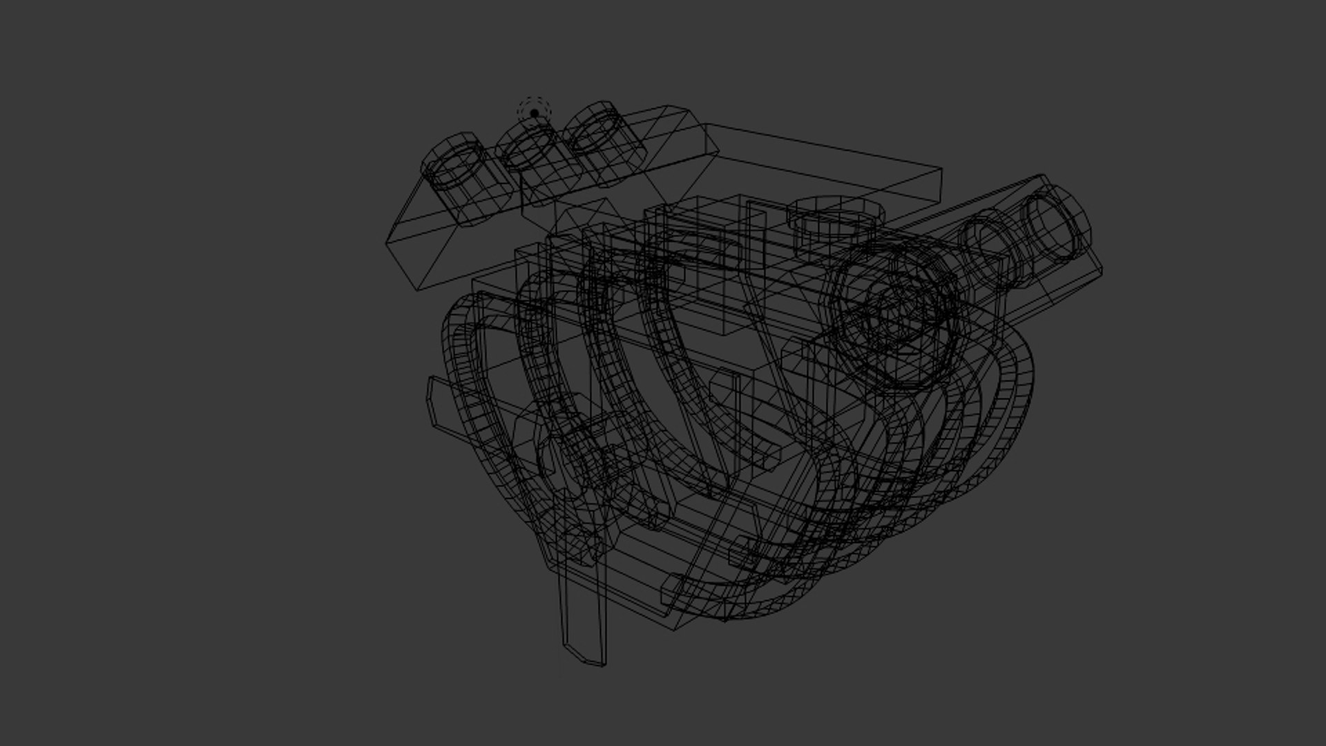Free Simplengine Simple Engine 3d Model