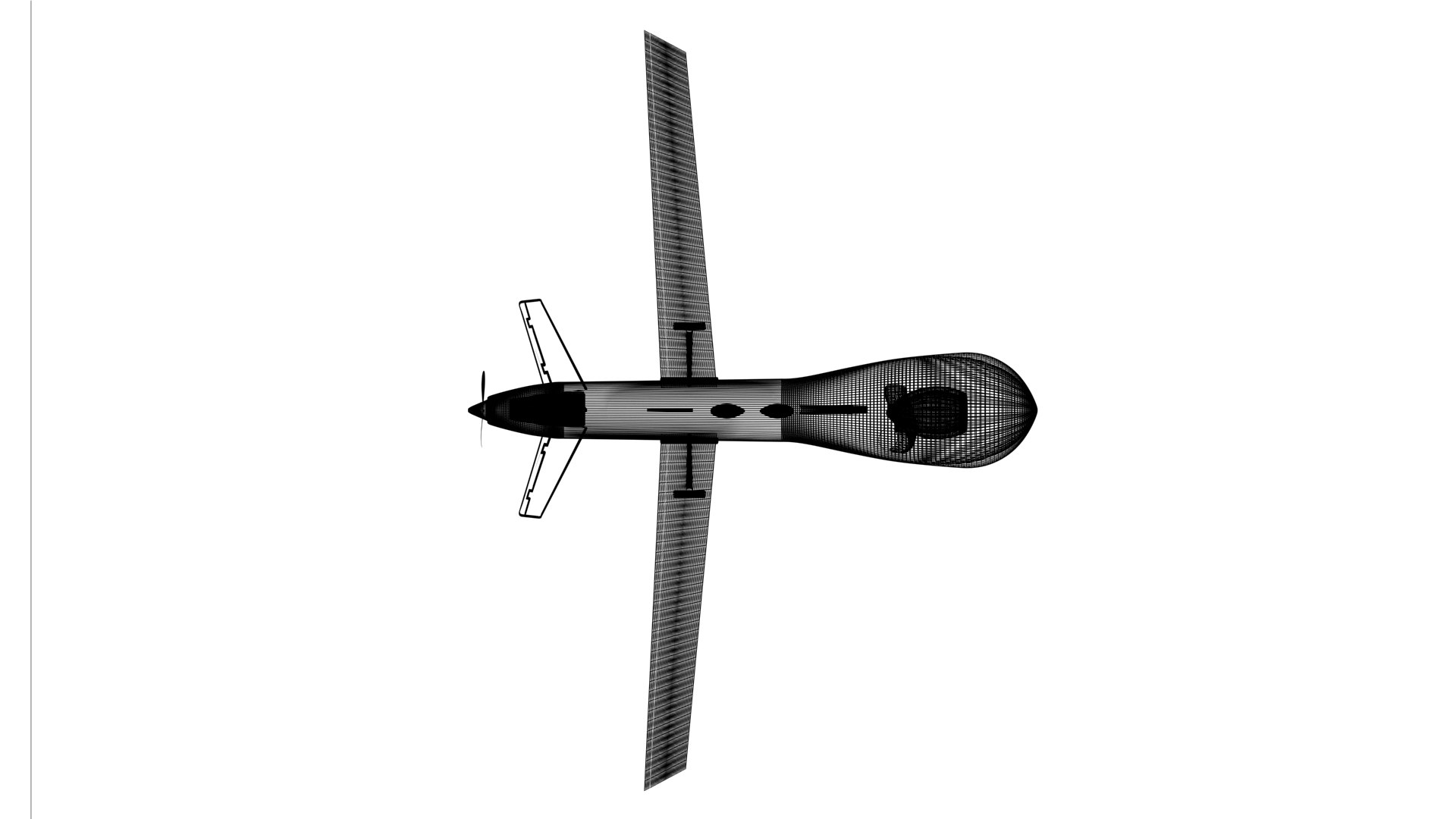 Unmanned Combat Aerial Vehicle UCAV 3D Model - TurboSquid 2043955