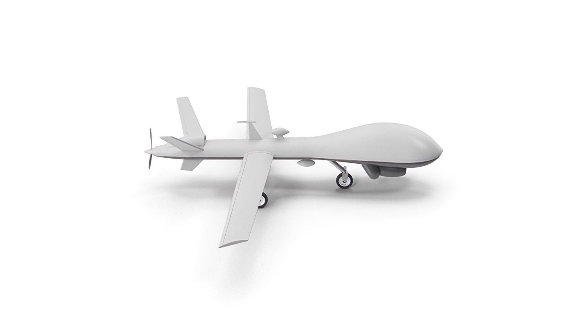 Unmanned Combat Aerial Vehicle UCAV 3D Model - TurboSquid 2043955