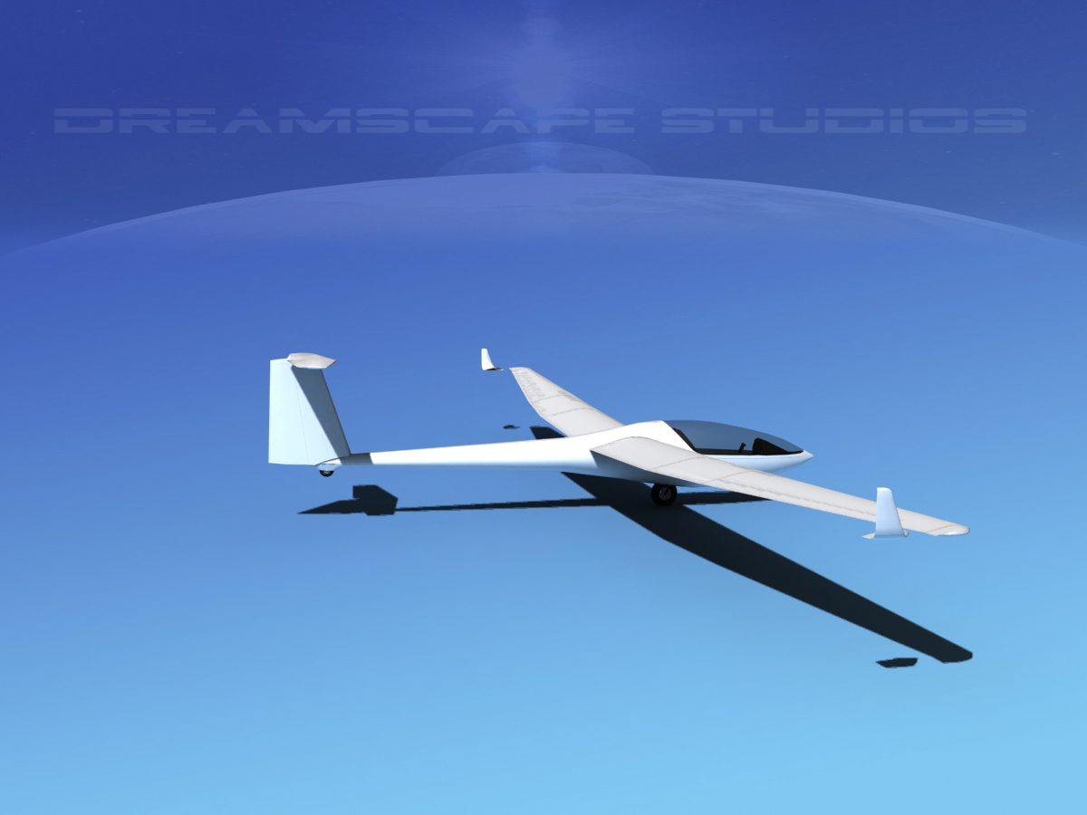 3d dg-300 glider model