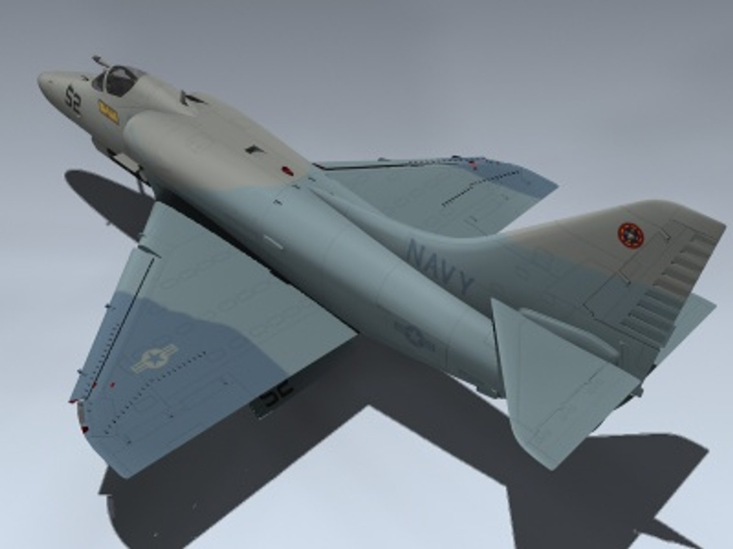3d A-4e Skyhawk Gun