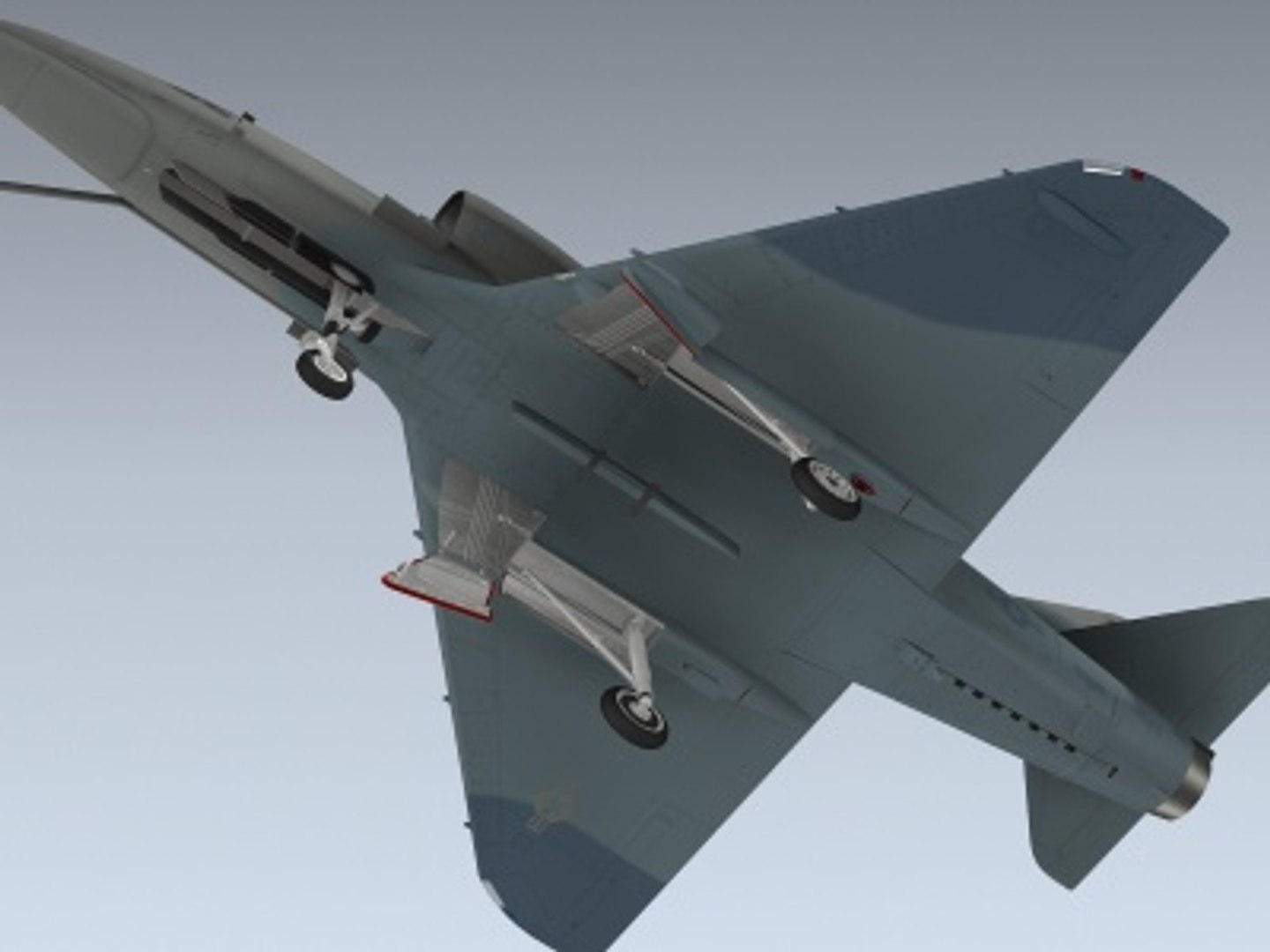 3d A-4e Skyhawk Gun