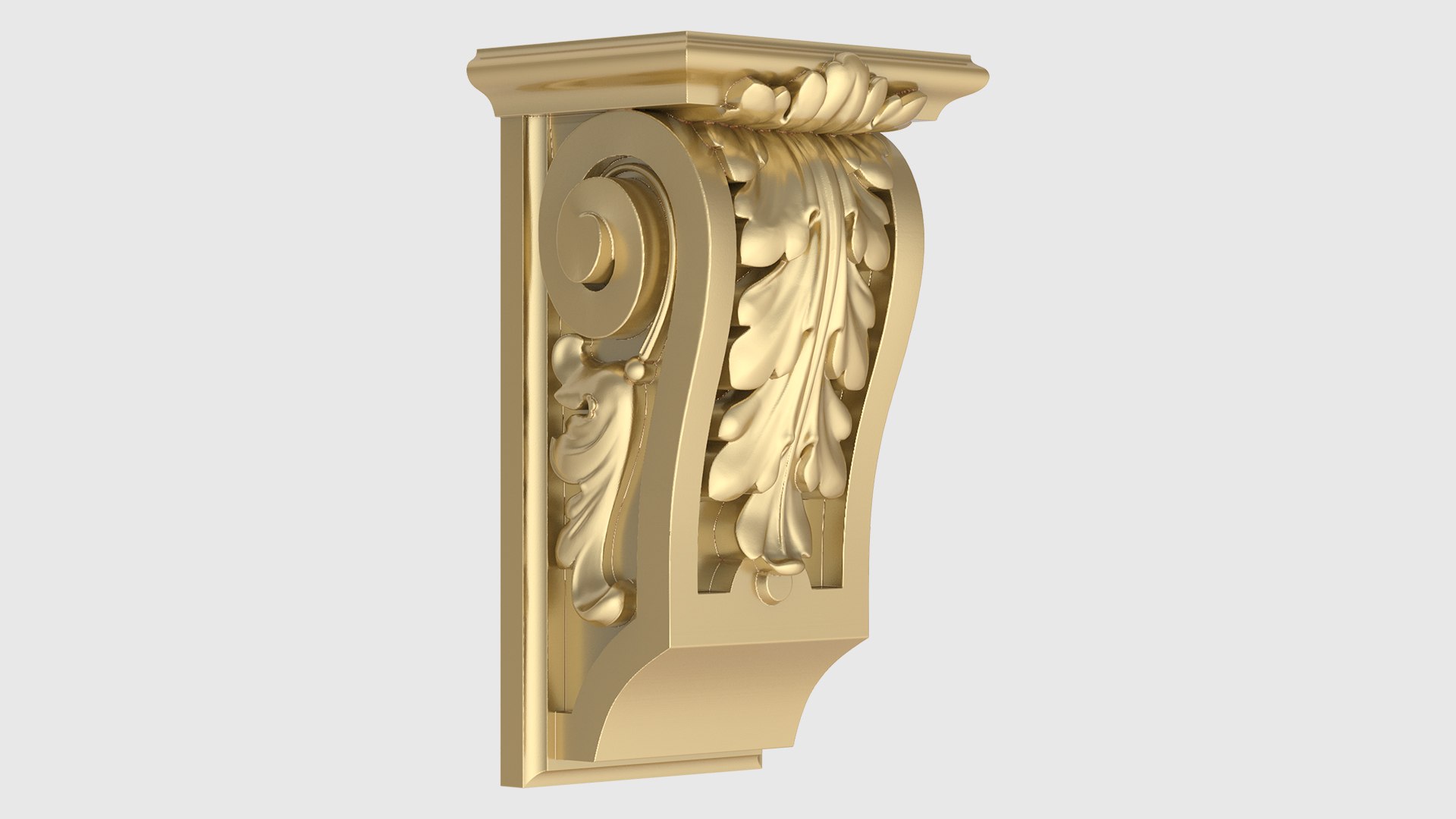 3D Carved Bracket Decorating - TurboSquid 1658785