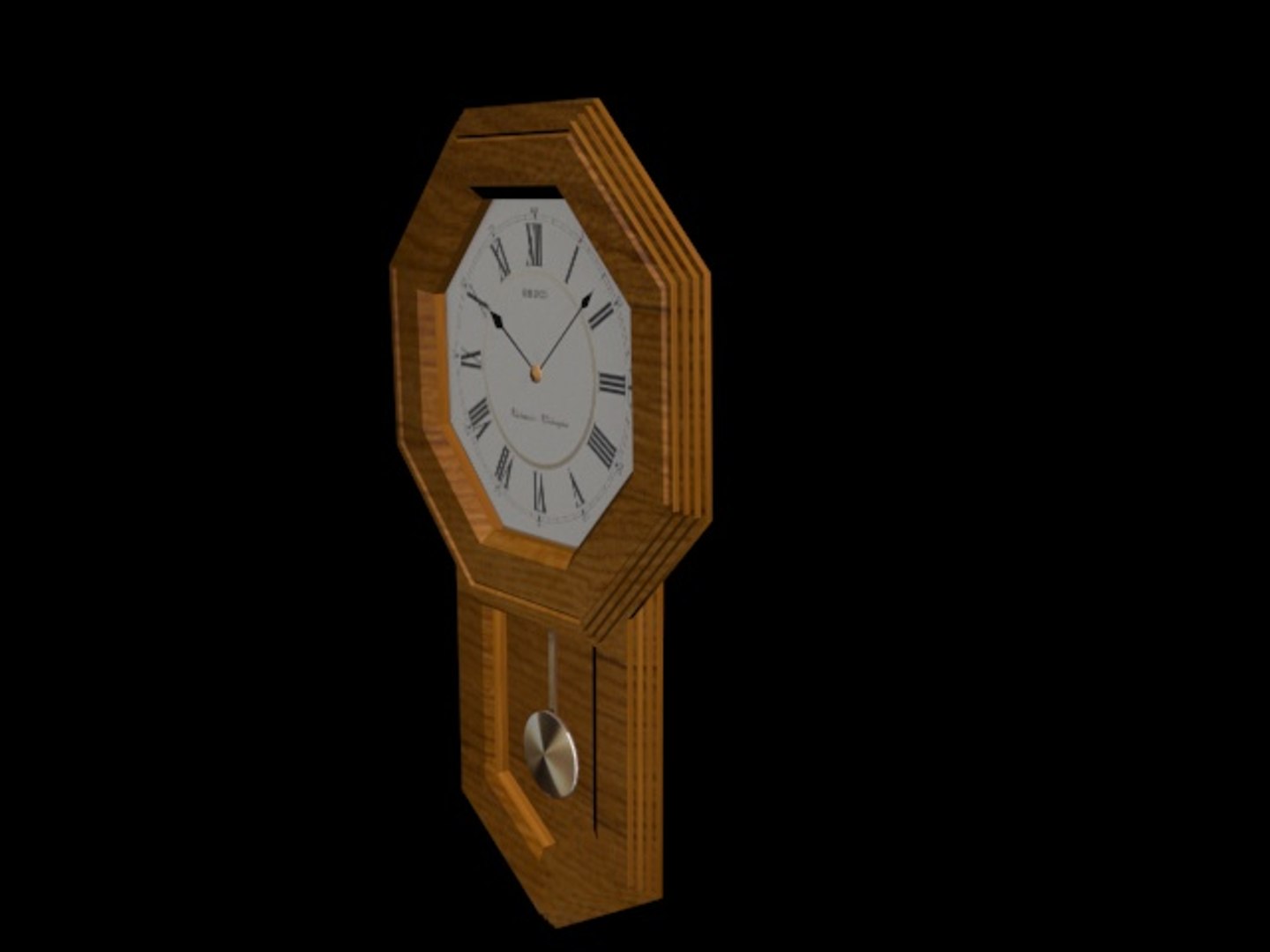 Wall Clock 3D Model - TurboSquid 1328764