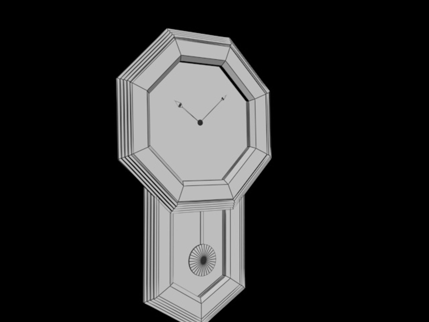 Wall Clock 3D Model - TurboSquid 1328764