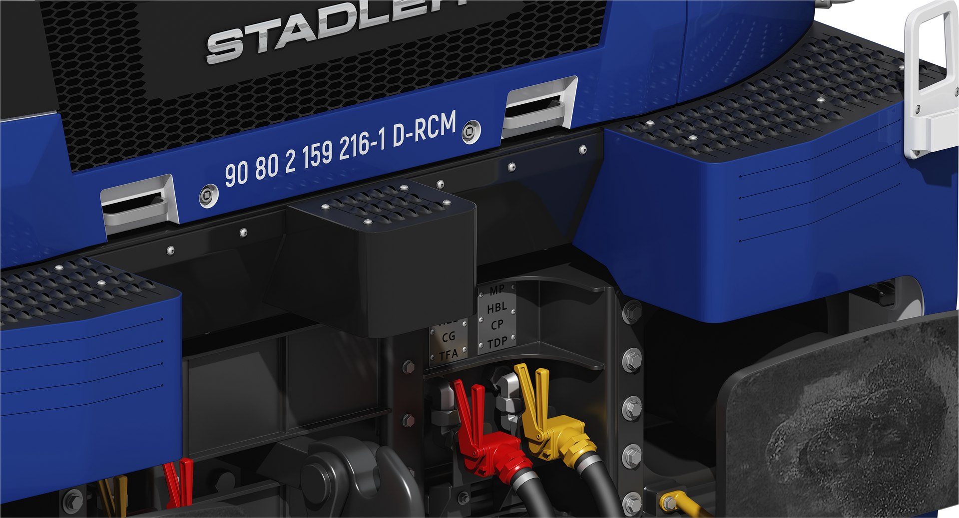 3D Model Stadler Euro Dual HLG - TurboSquid 2088072