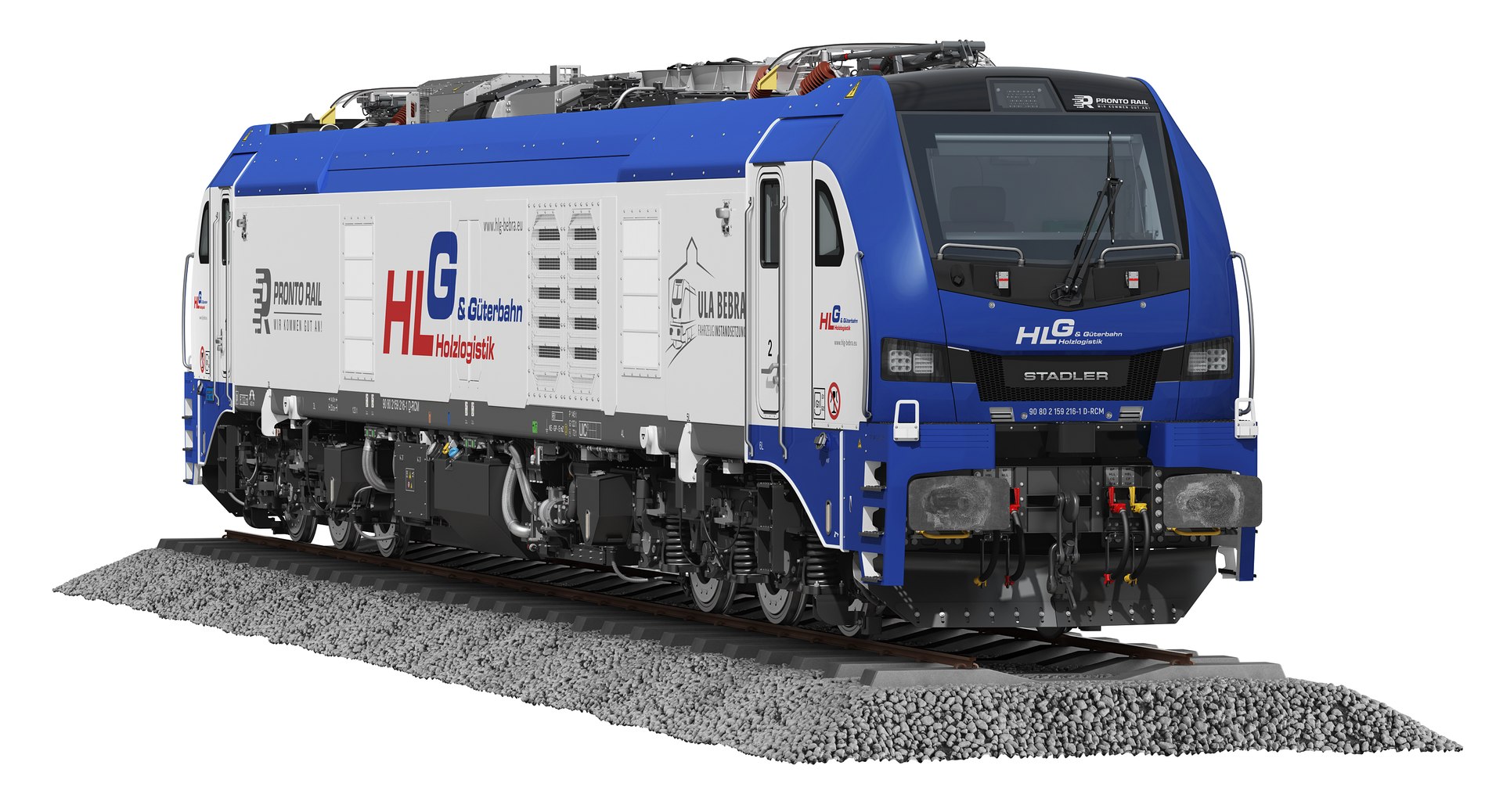 3D Model Stadler Euro Dual HLG - TurboSquid 2088072