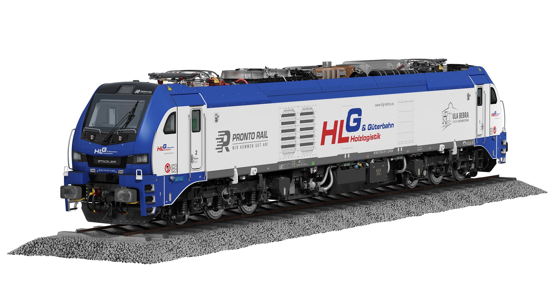 3D Model Stadler Euro Dual HLG - TurboSquid 2088072