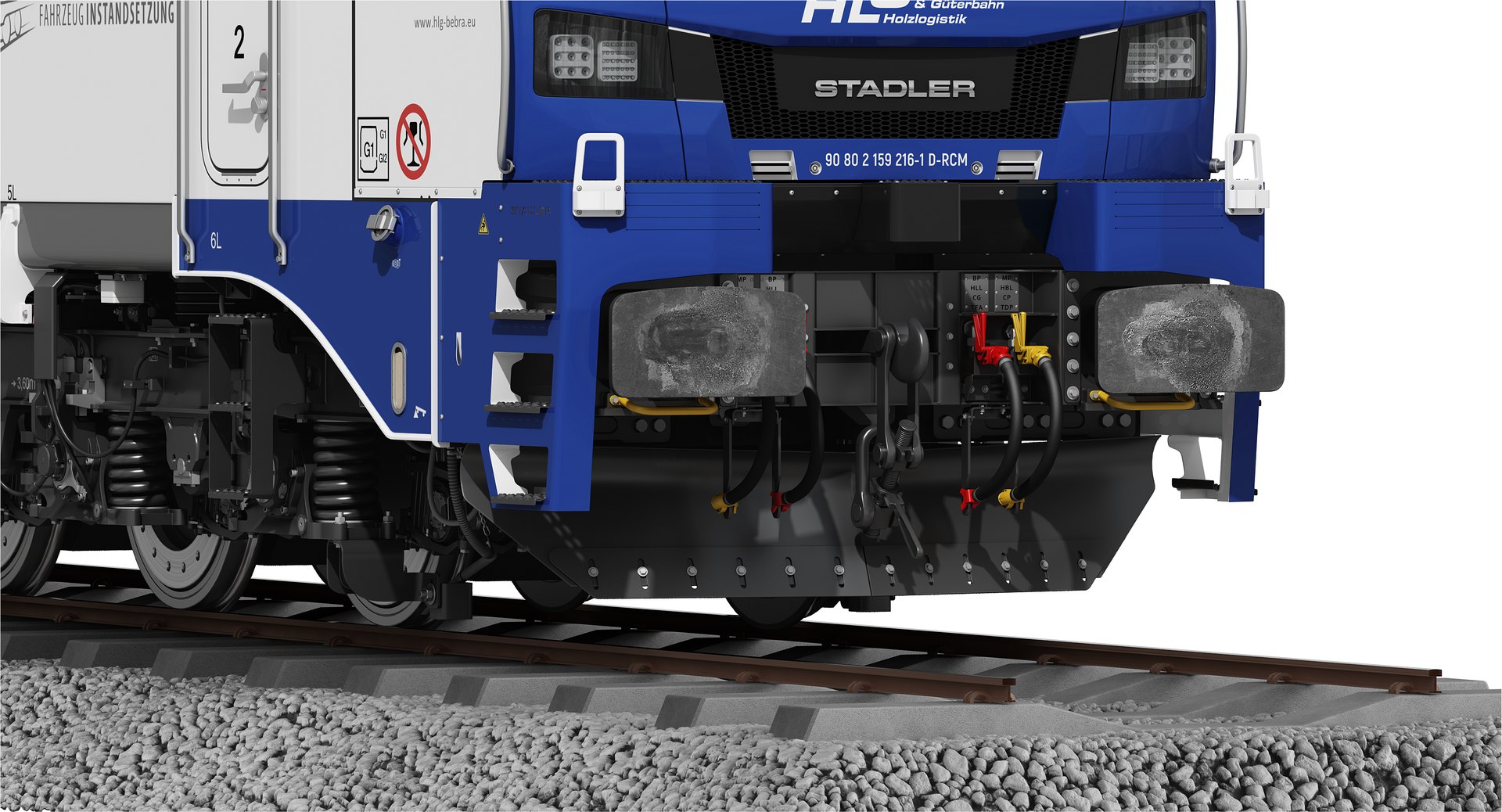 3D Model Stadler Euro Dual HLG - TurboSquid 2088072