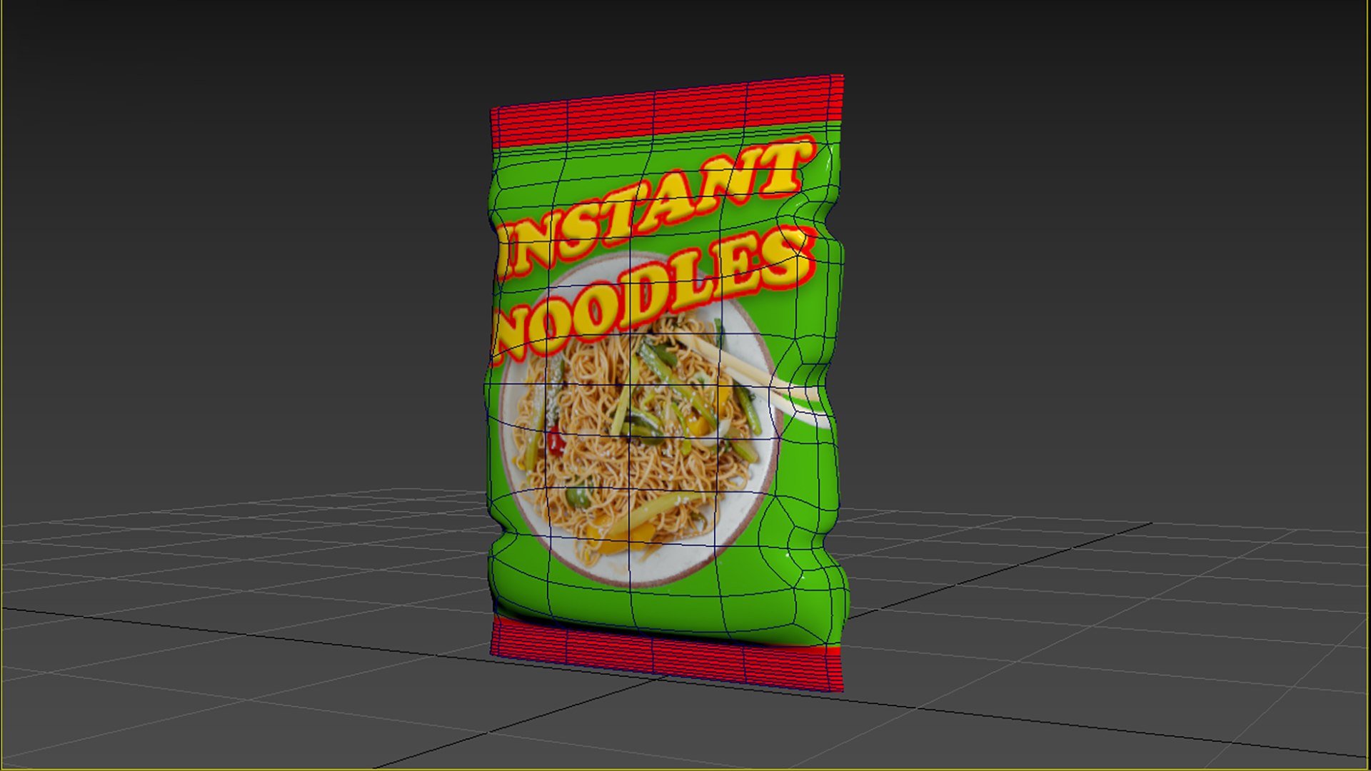 Noodle Packet Food Pack 3D Model - TurboSquid 1863097