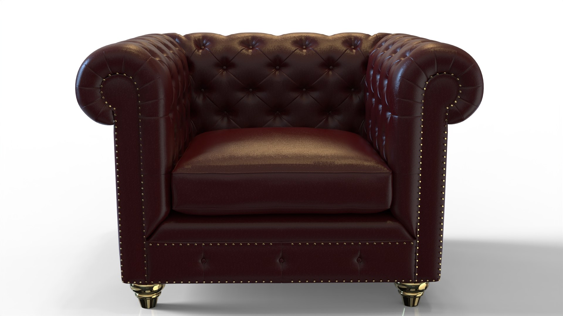 3D Model Chester Armchair - TurboSquid 2105298