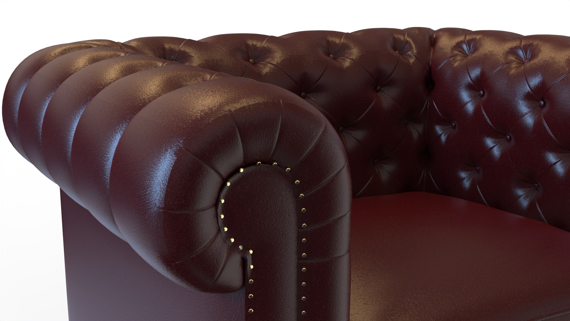 3D Model Chester Armchair - TurboSquid 2105298