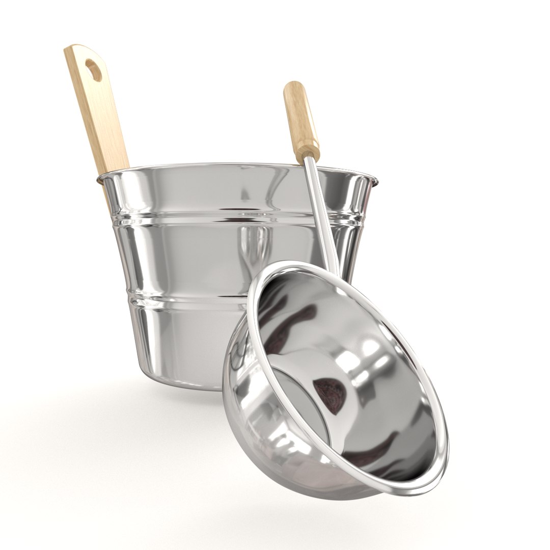 Bucket spoon 3D - TurboSquid 1188943