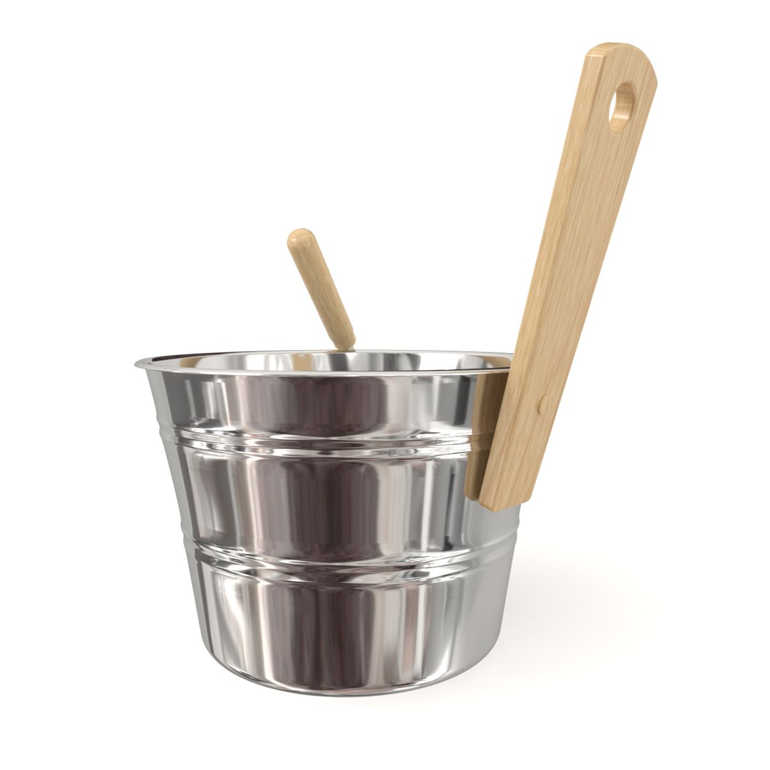 Bucket spoon 3D - TurboSquid 1188943