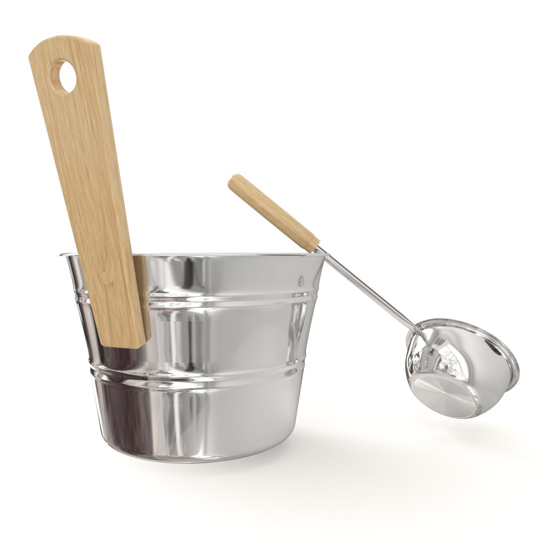 Bucket spoon 3D - TurboSquid 1188943