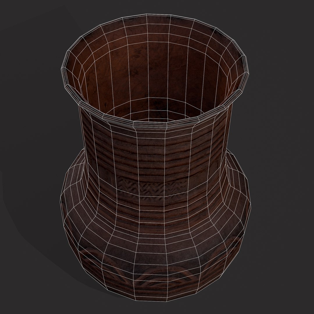 3D model Rustic Clay Hydria - TurboSquid 1842227