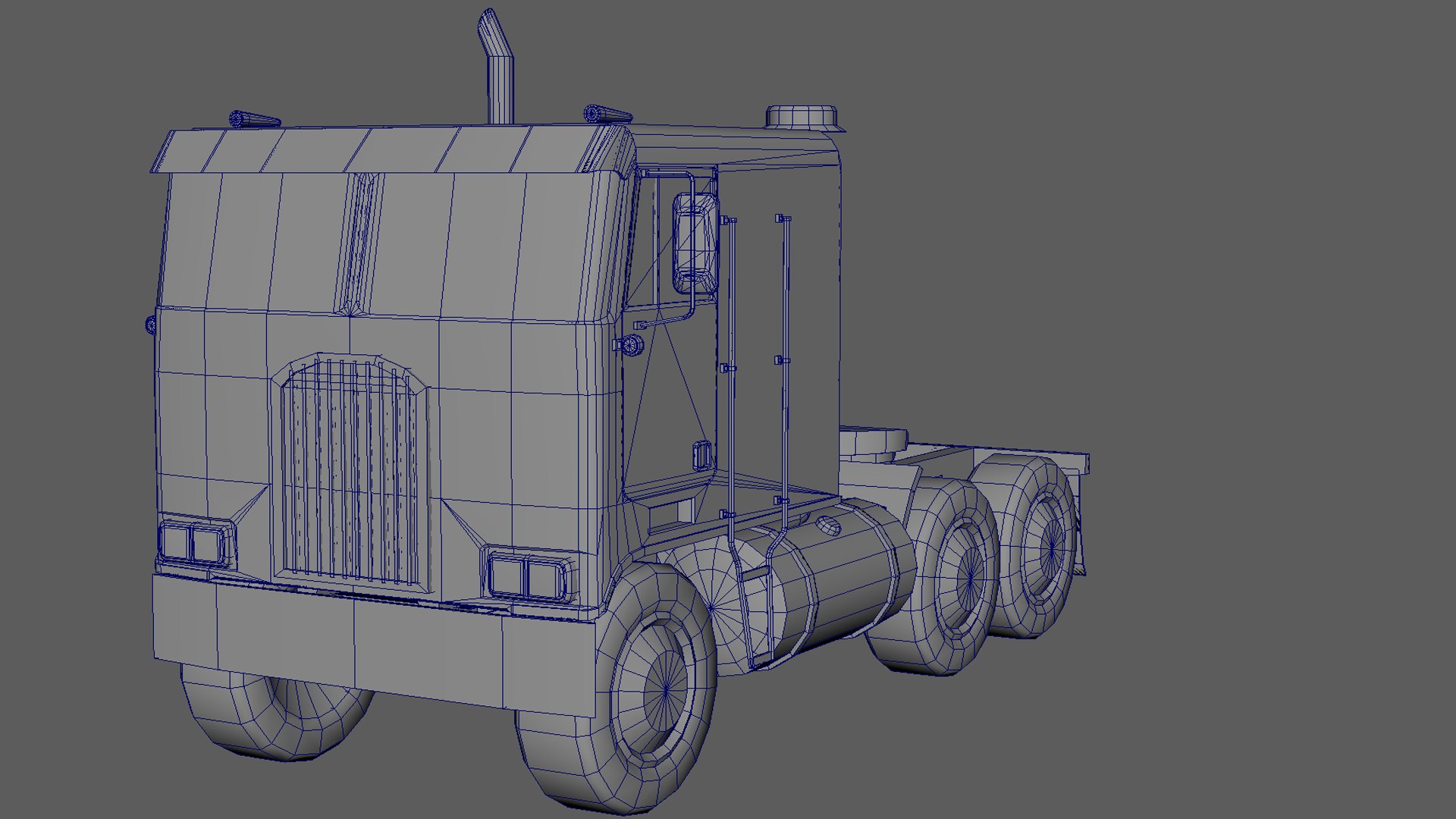 modelo 3d Kenworth k100 - TurboSquid 2366917