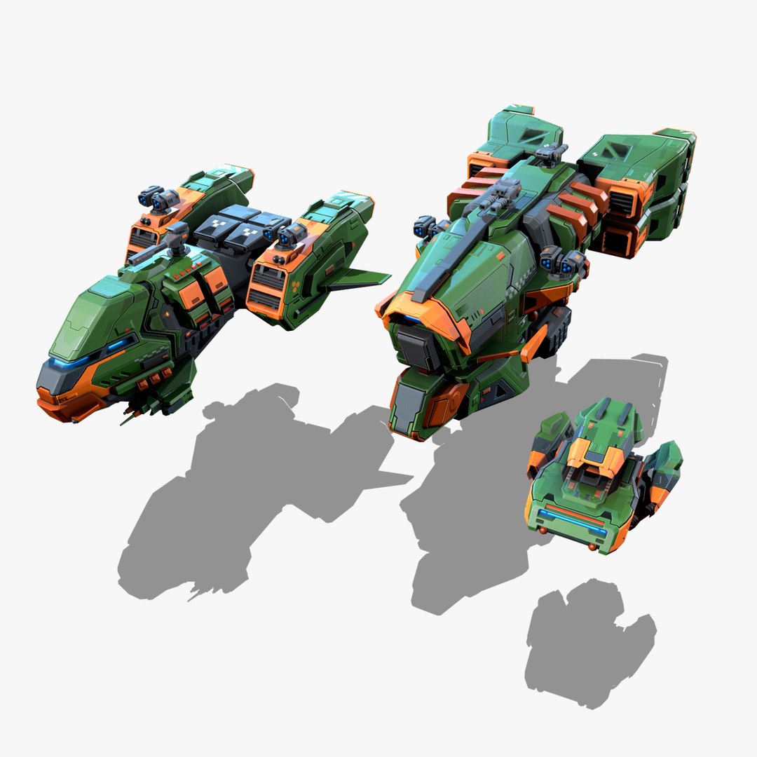 3D RTS - Space Games Vol - 04 - TurboSquid 1729513