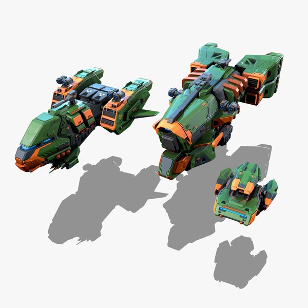 Science Fiction Spacecraft 3D Models for Download | TurboSquid