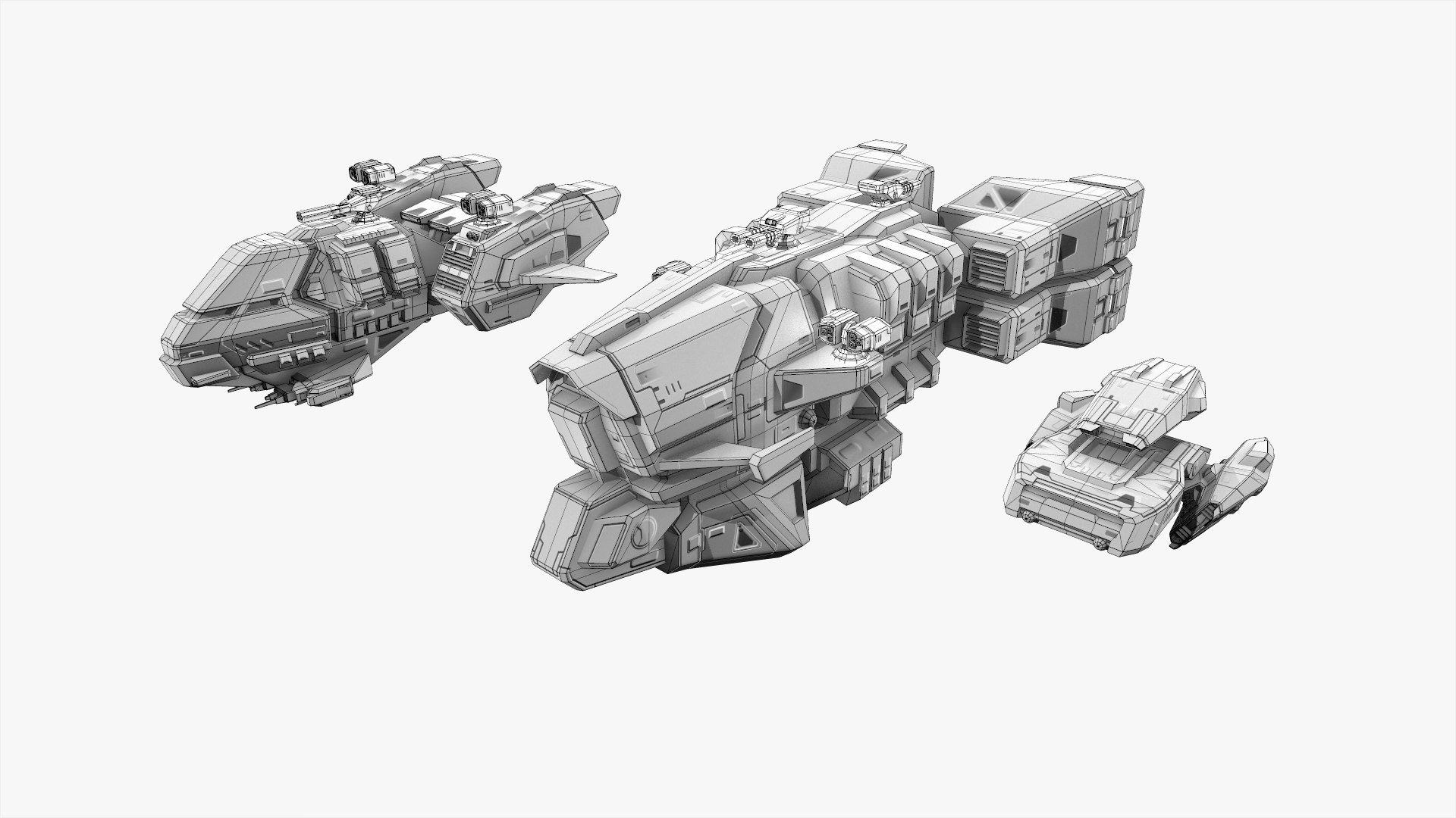 3D RTS - Space Games Vol - 04 - TurboSquid 1729513