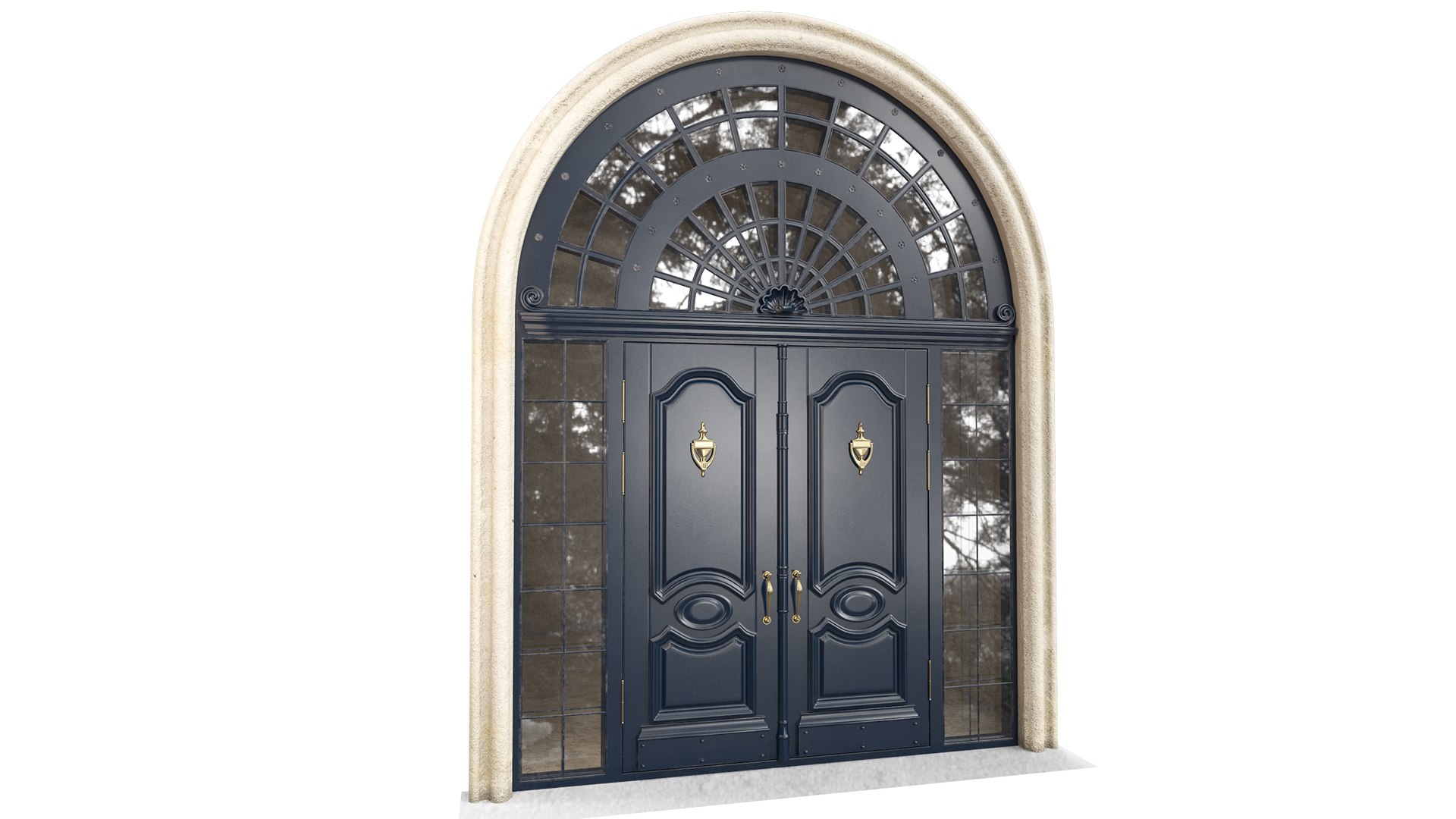 Entrance Classic Door 61 3D Model - TurboSquid 1909008
