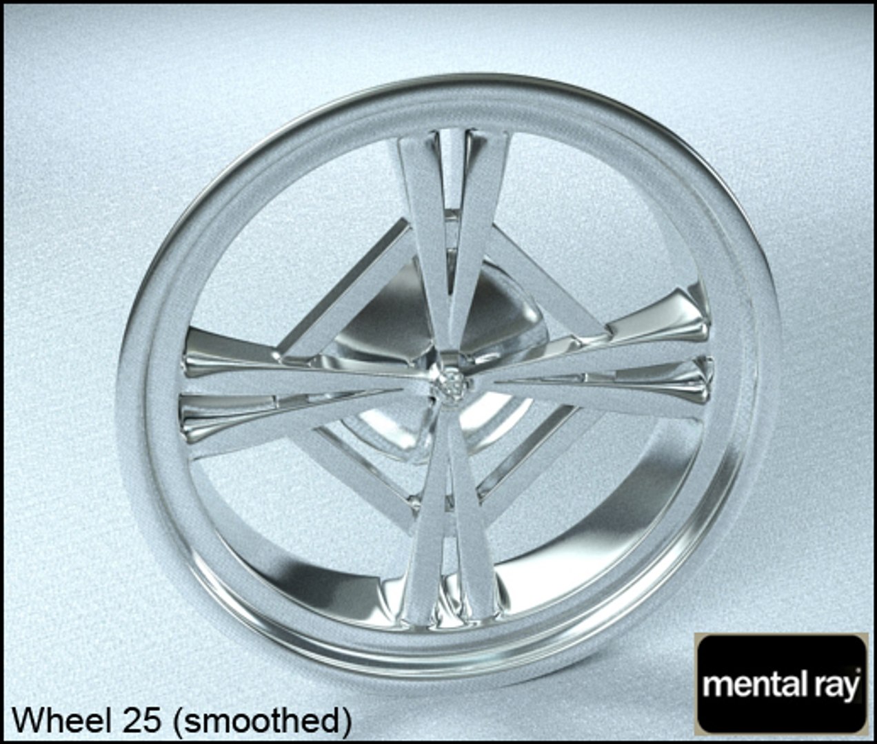 Wheel 25 3d Model