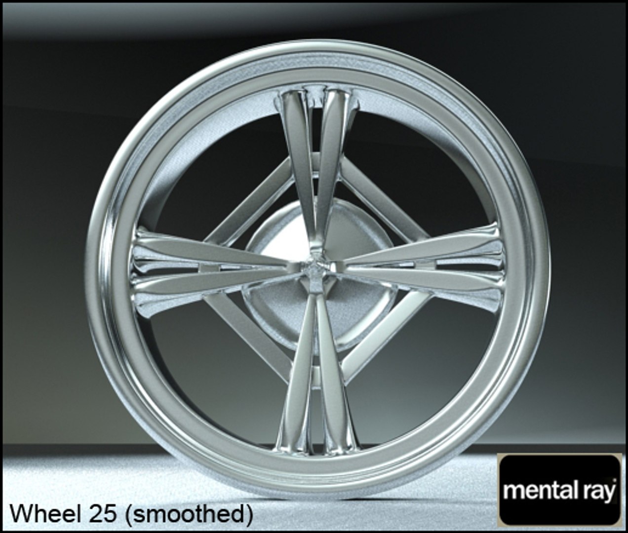 Wheel 25 3d Model