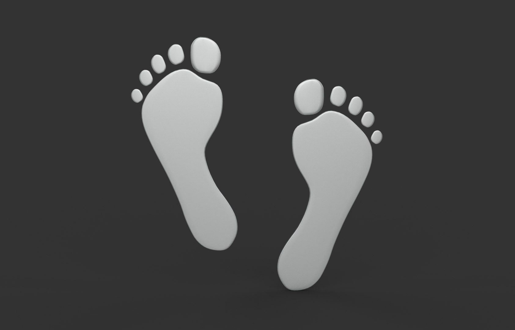 3D Footprint 3D Model - TurboSquid 2338487