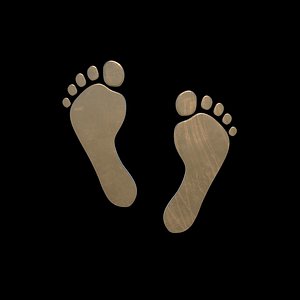 3D Footprint Models - Browse & Download Formats - TurboSquid