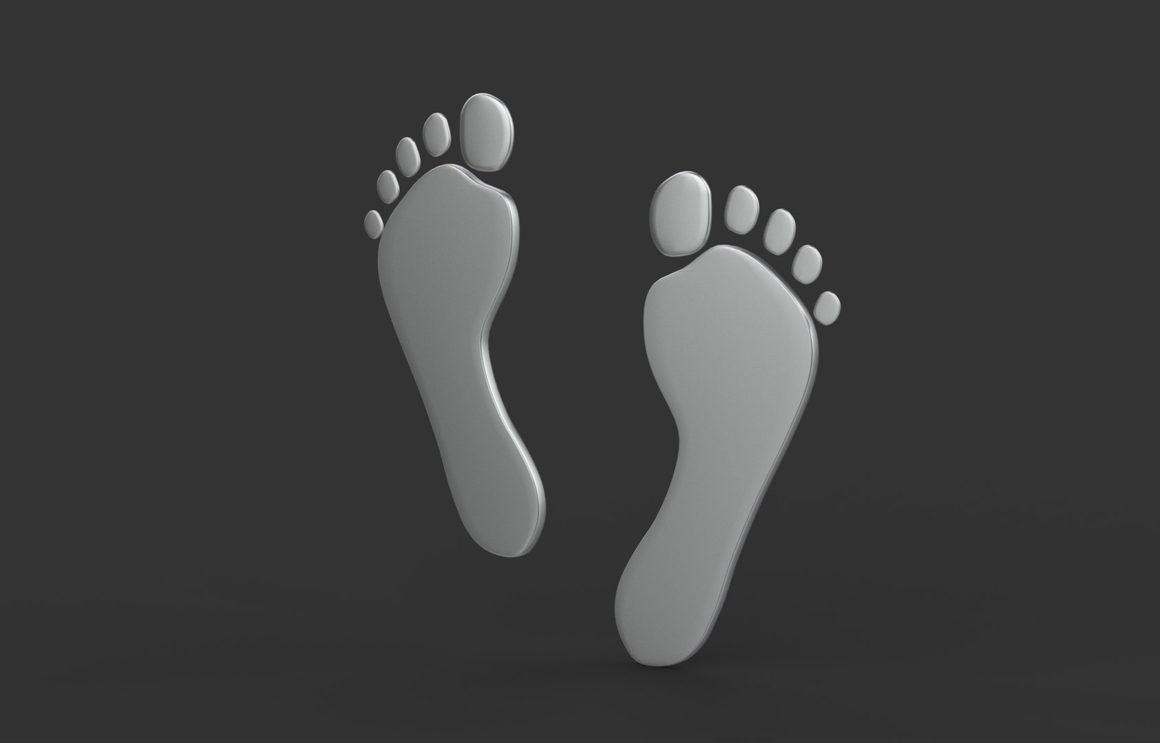 3D Footprint 3D Model - TurboSquid 2338487