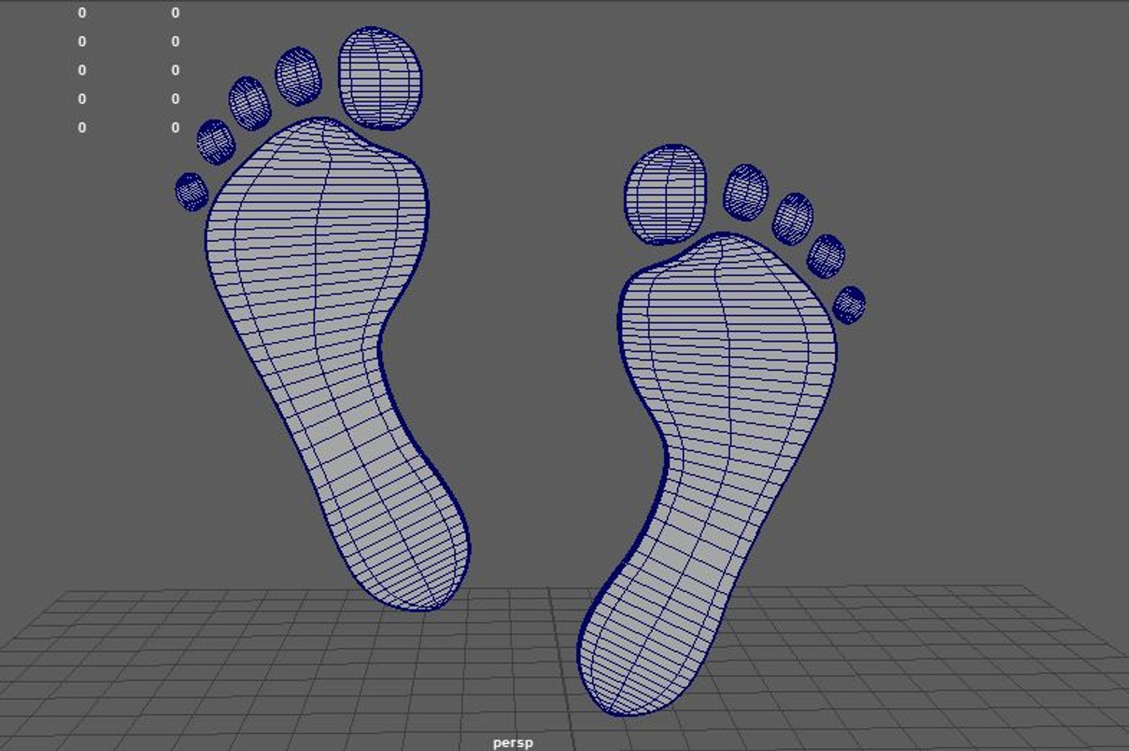 3D Footprint 3D Model - TurboSquid 2338487