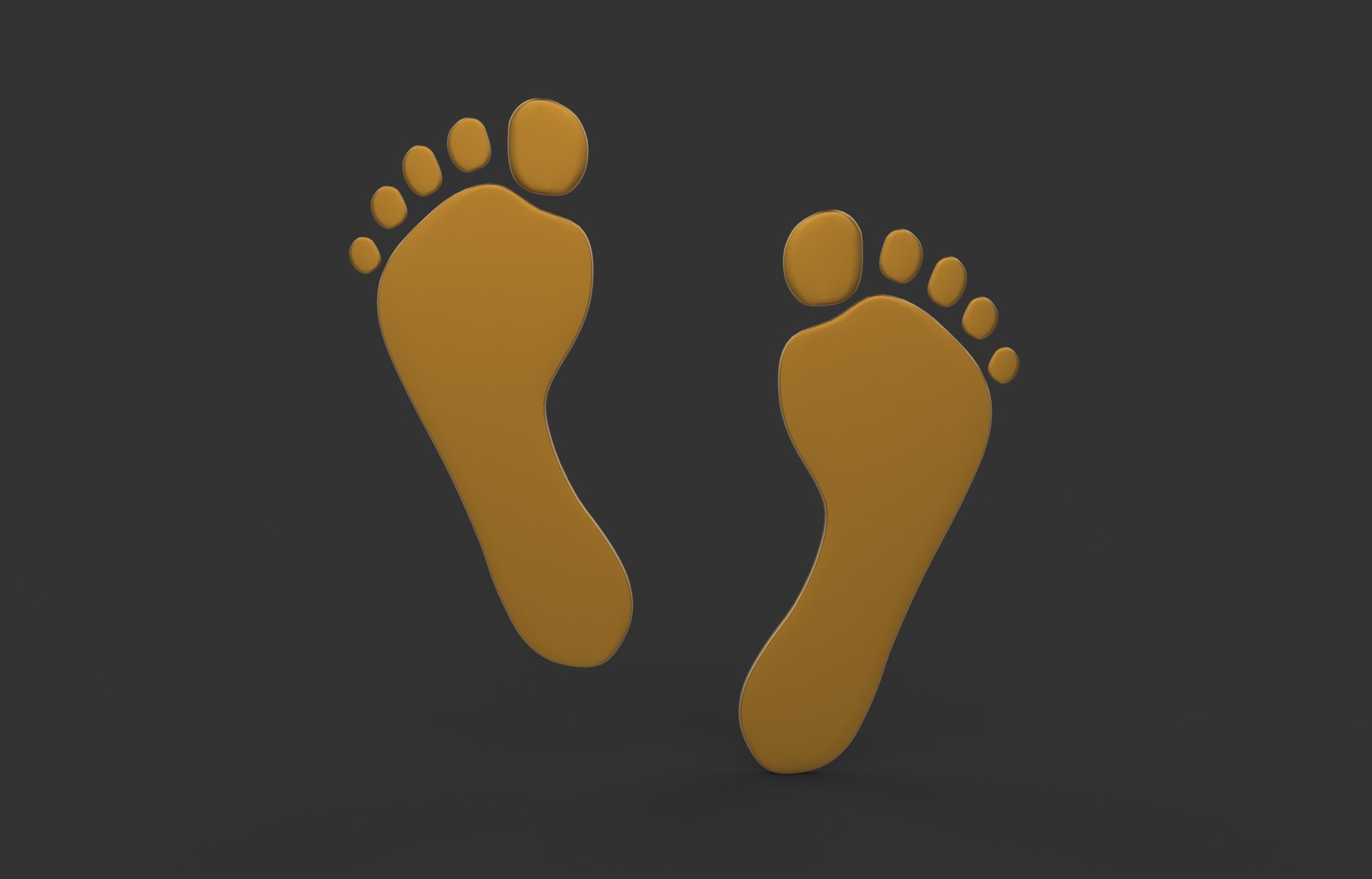 3D Footprint 3D Model - TurboSquid 2338487