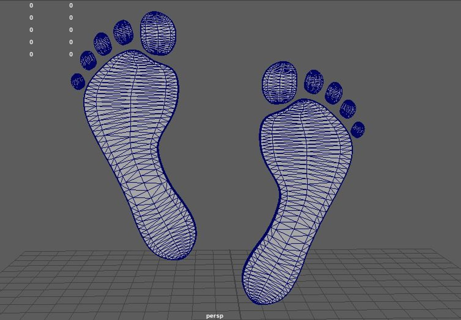 3D Footprint 3D Model - TurboSquid 2338487