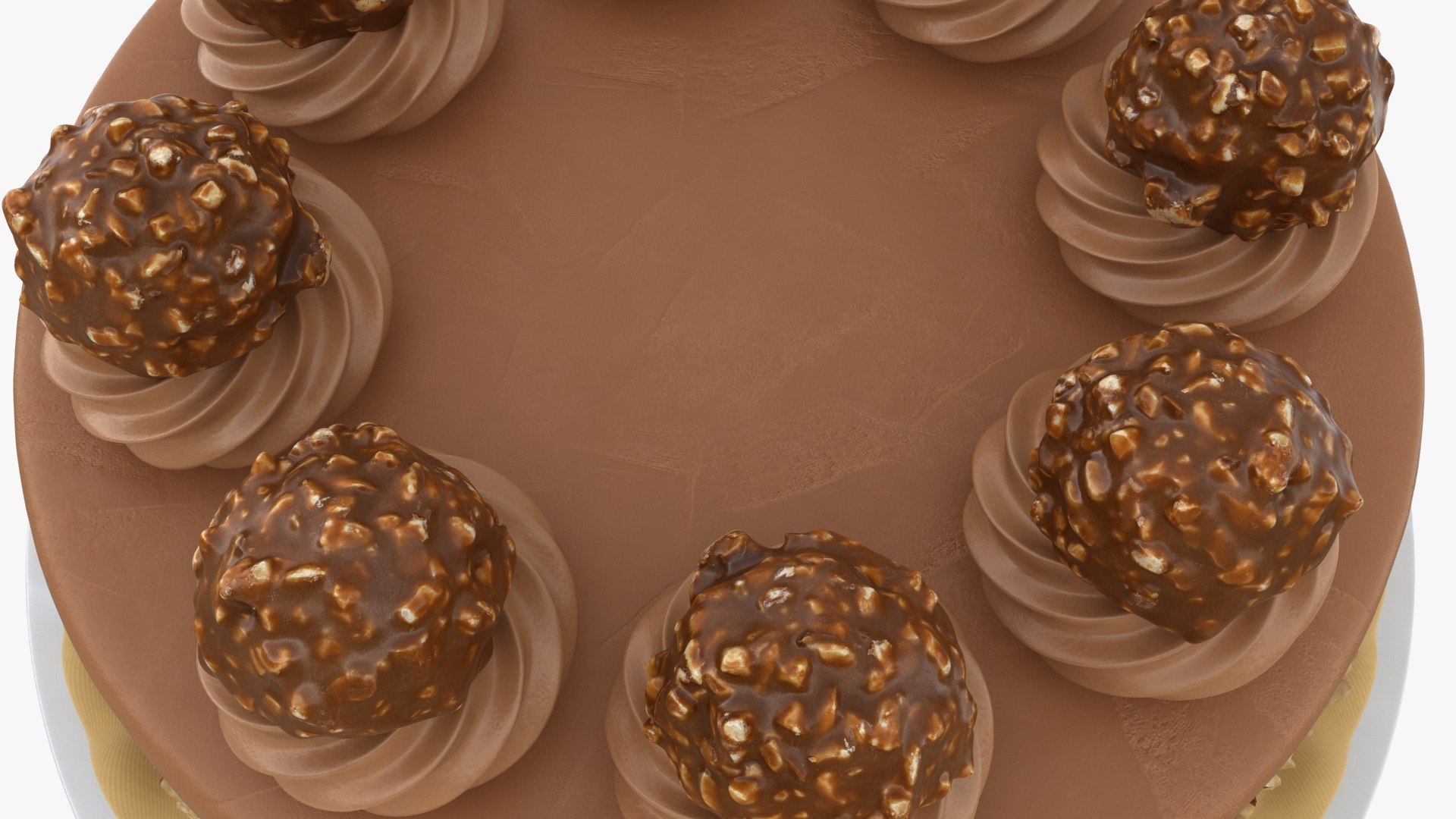 Ferrero Rocher Cake 3D model - TurboSquid 2026560