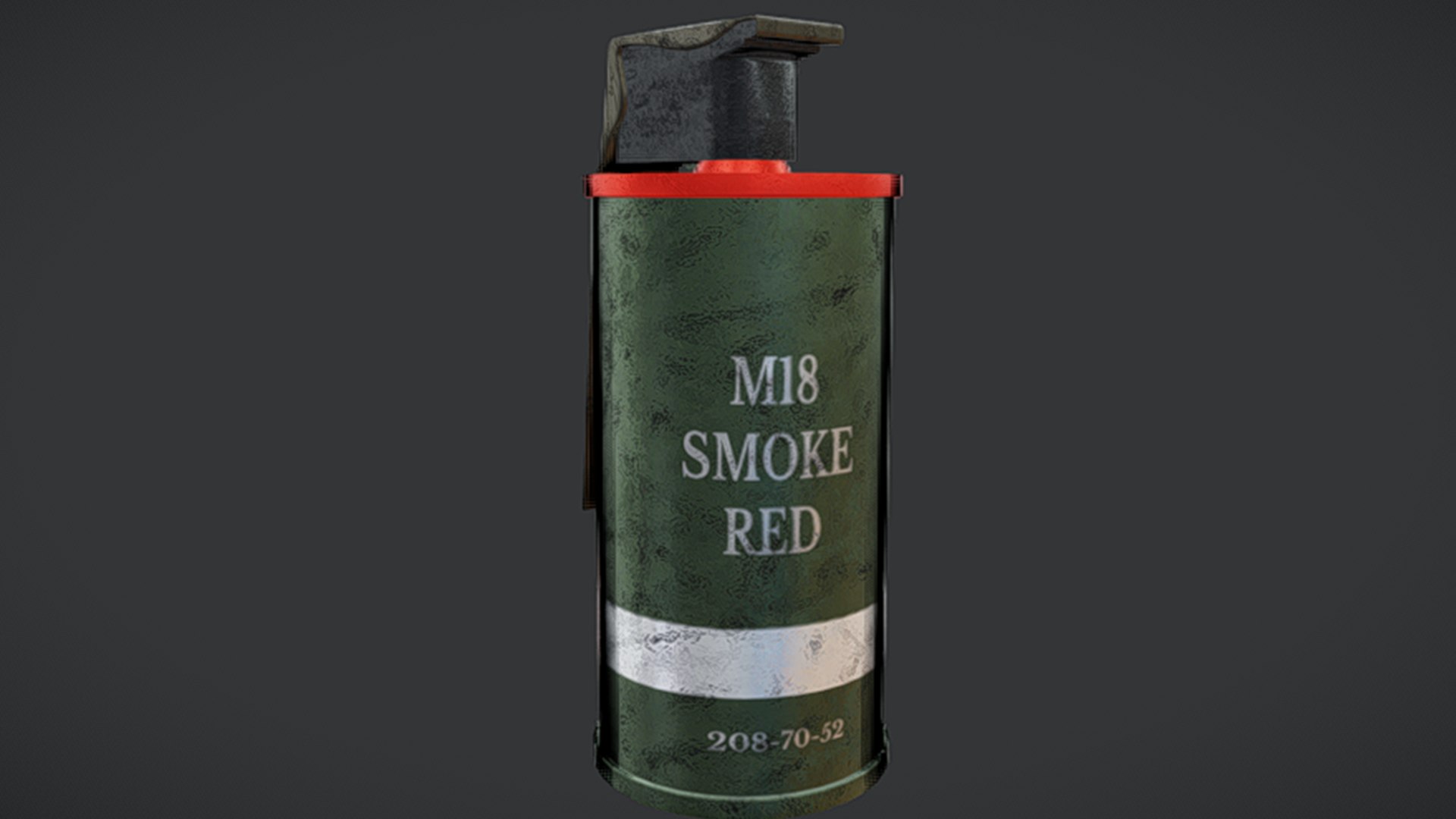 3D Smoke Grenade Model - TurboSquid 2431337
