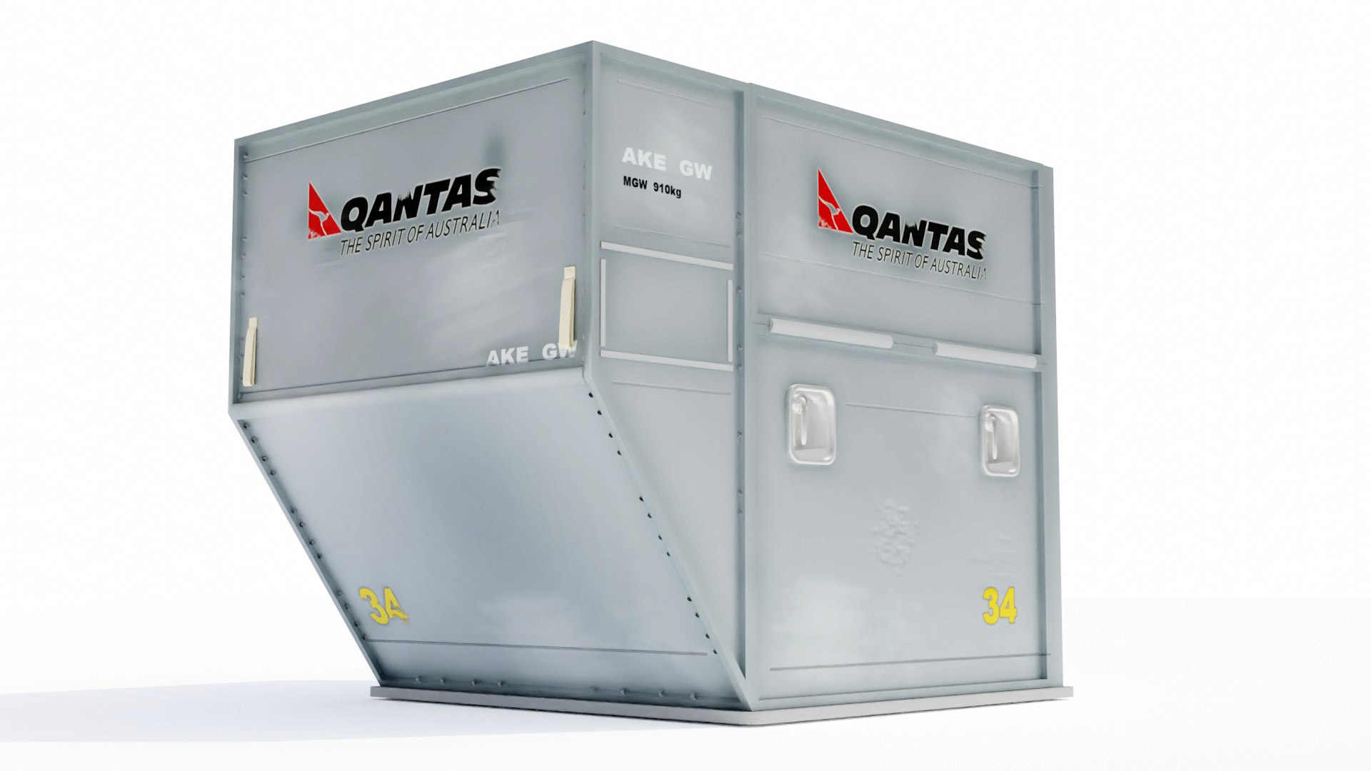 LD3 Cargo Container 3D Model - TurboSquid 2145303