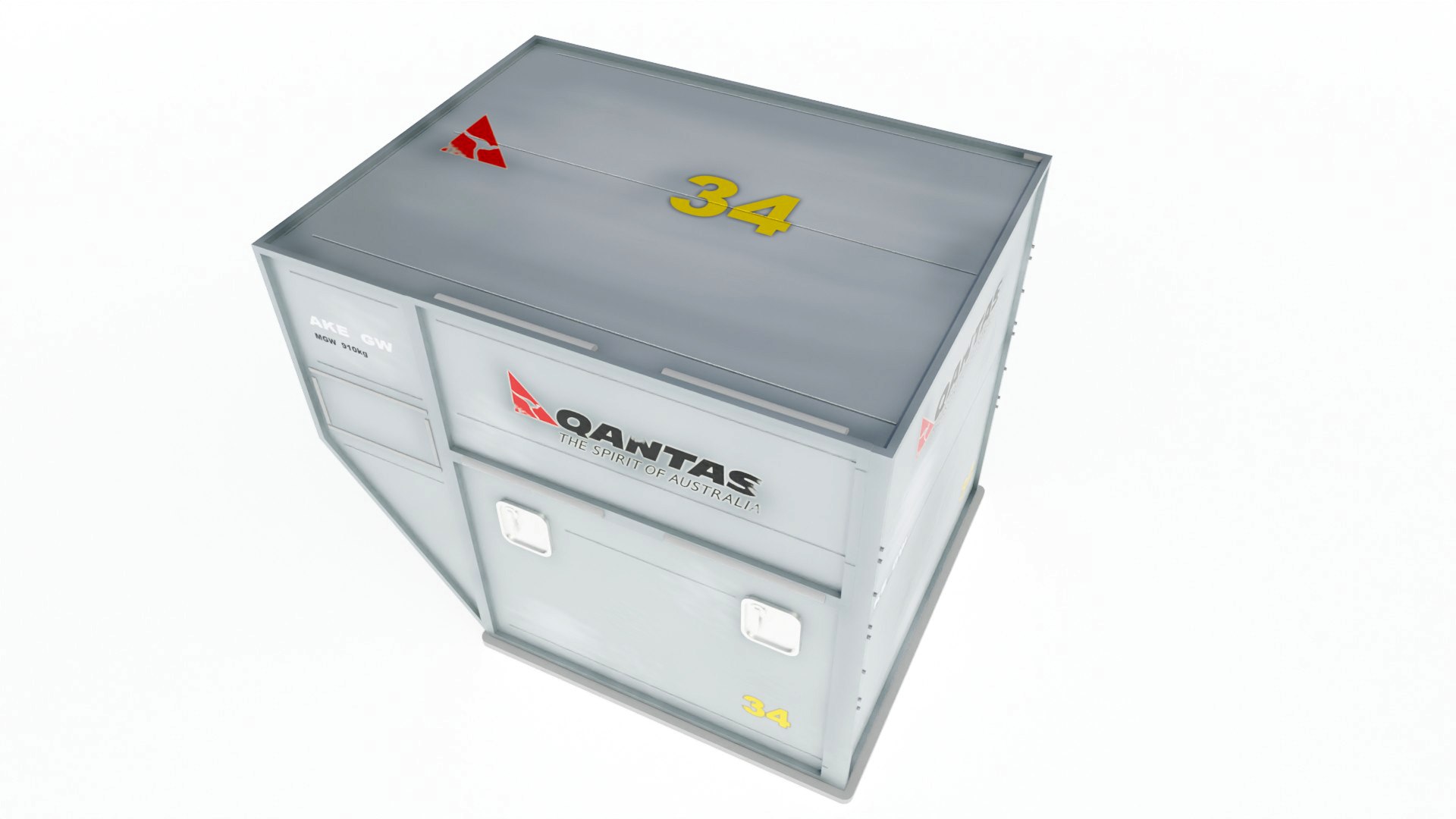 LD3 Cargo Container 3D Model - TurboSquid 2145303