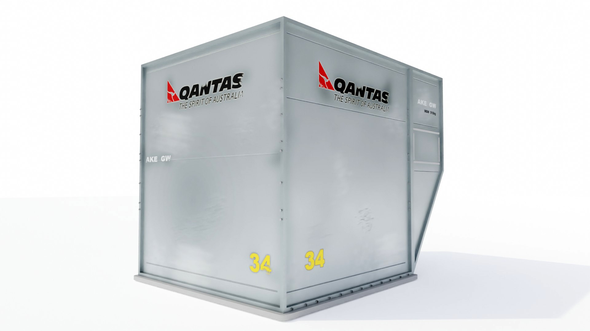 LD3 Cargo Container 3D Model - TurboSquid 2145303