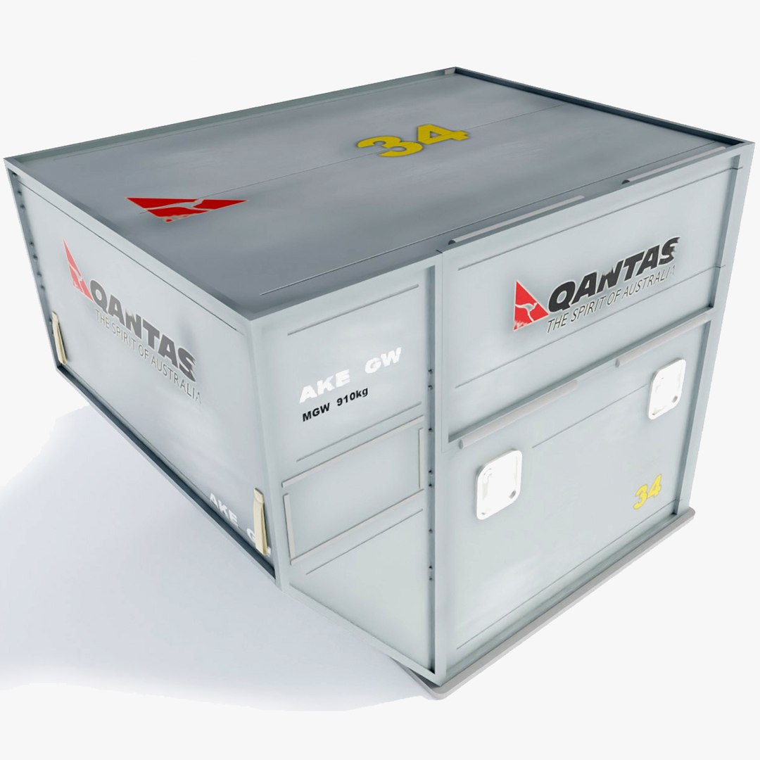 LD3 Cargo Container 3D Model - TurboSquid 2145303