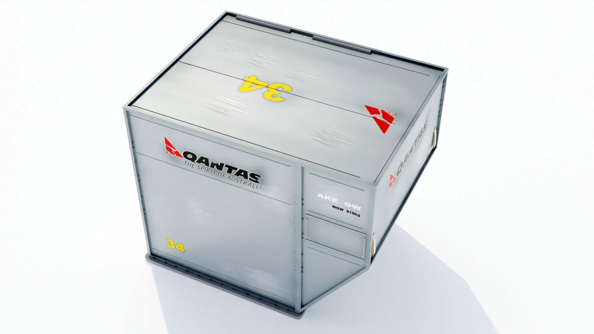 LD3 Cargo Container 3D Model - TurboSquid 2145303