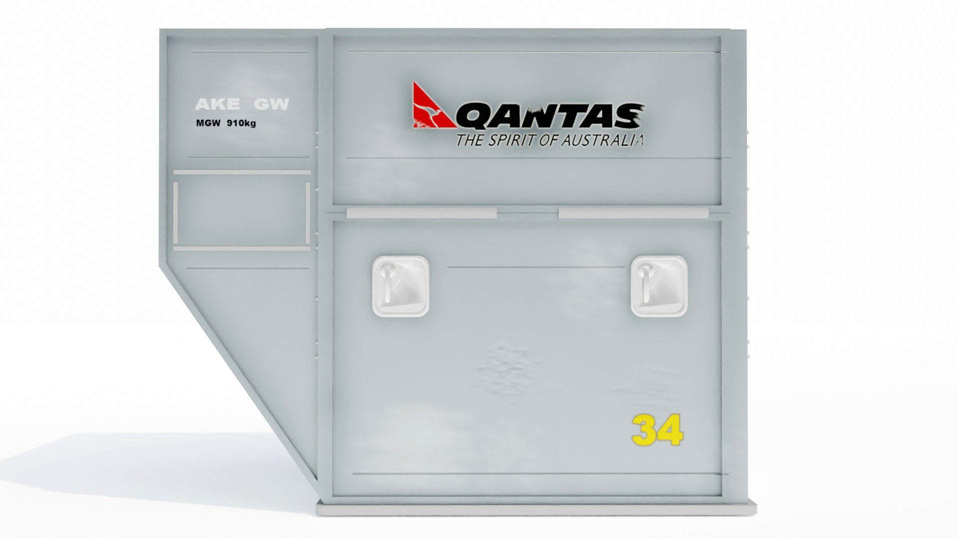 LD3 Cargo Container 3D Model - TurboSquid 2145303