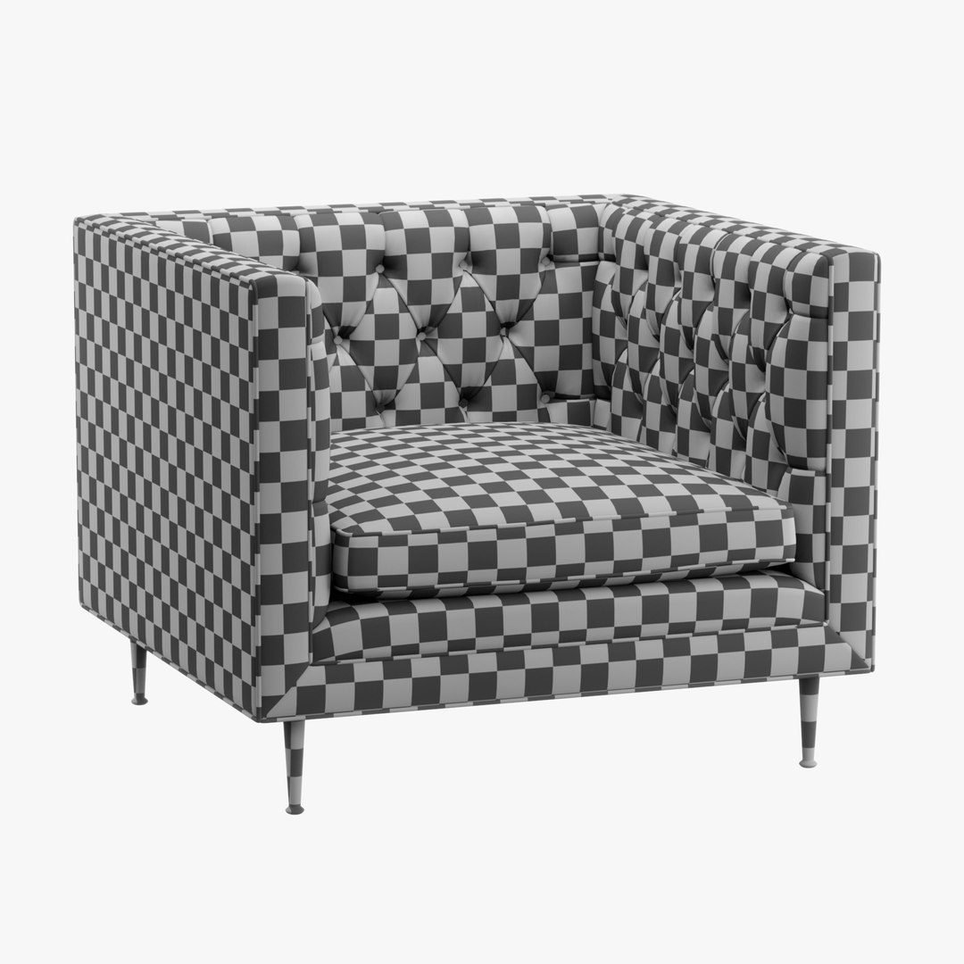 Stuart Scott - The Tux Lux Chair 3D Model - TurboSquid 2284147