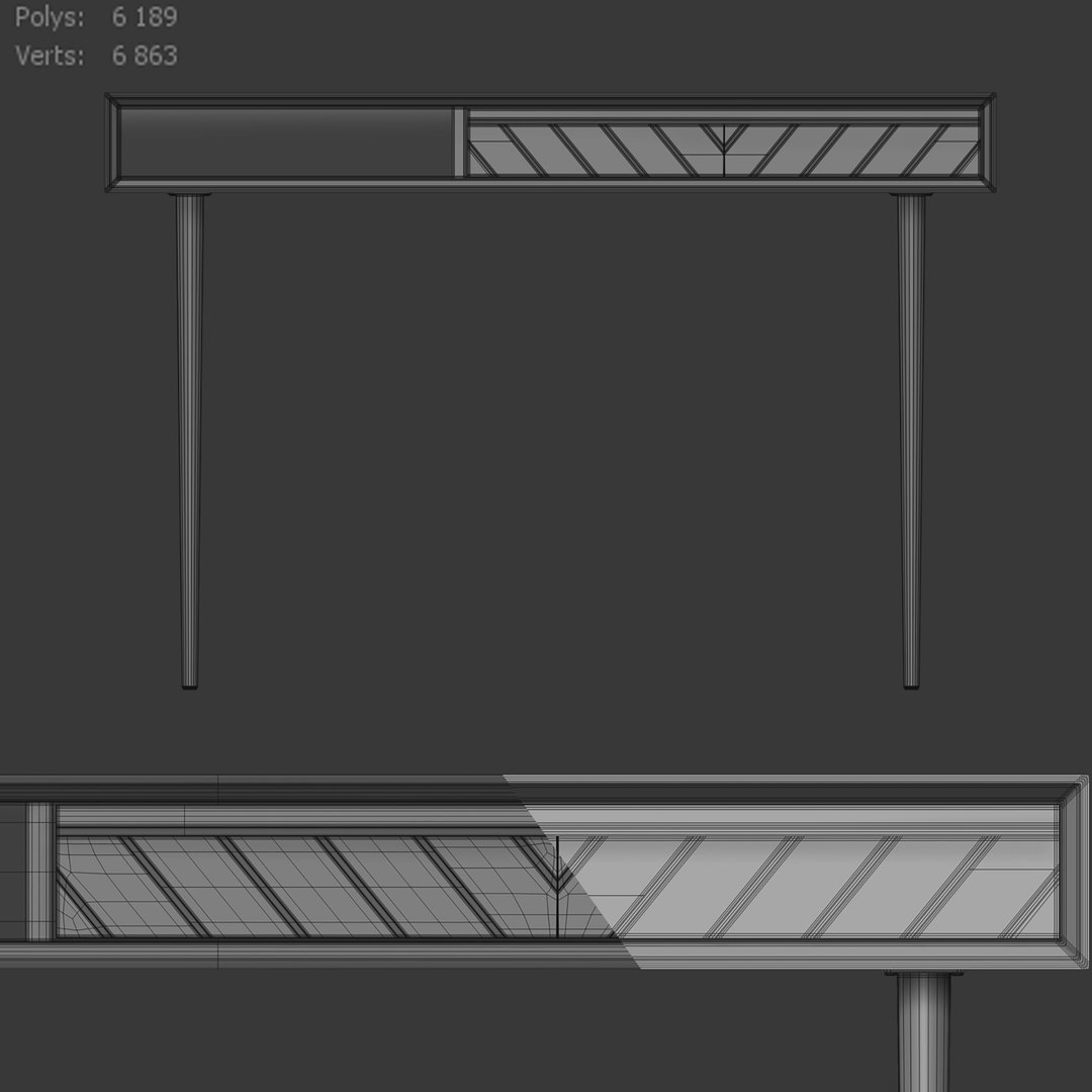 Console Toshi Atkin And Thyme 3D Model - TurboSquid 2097693