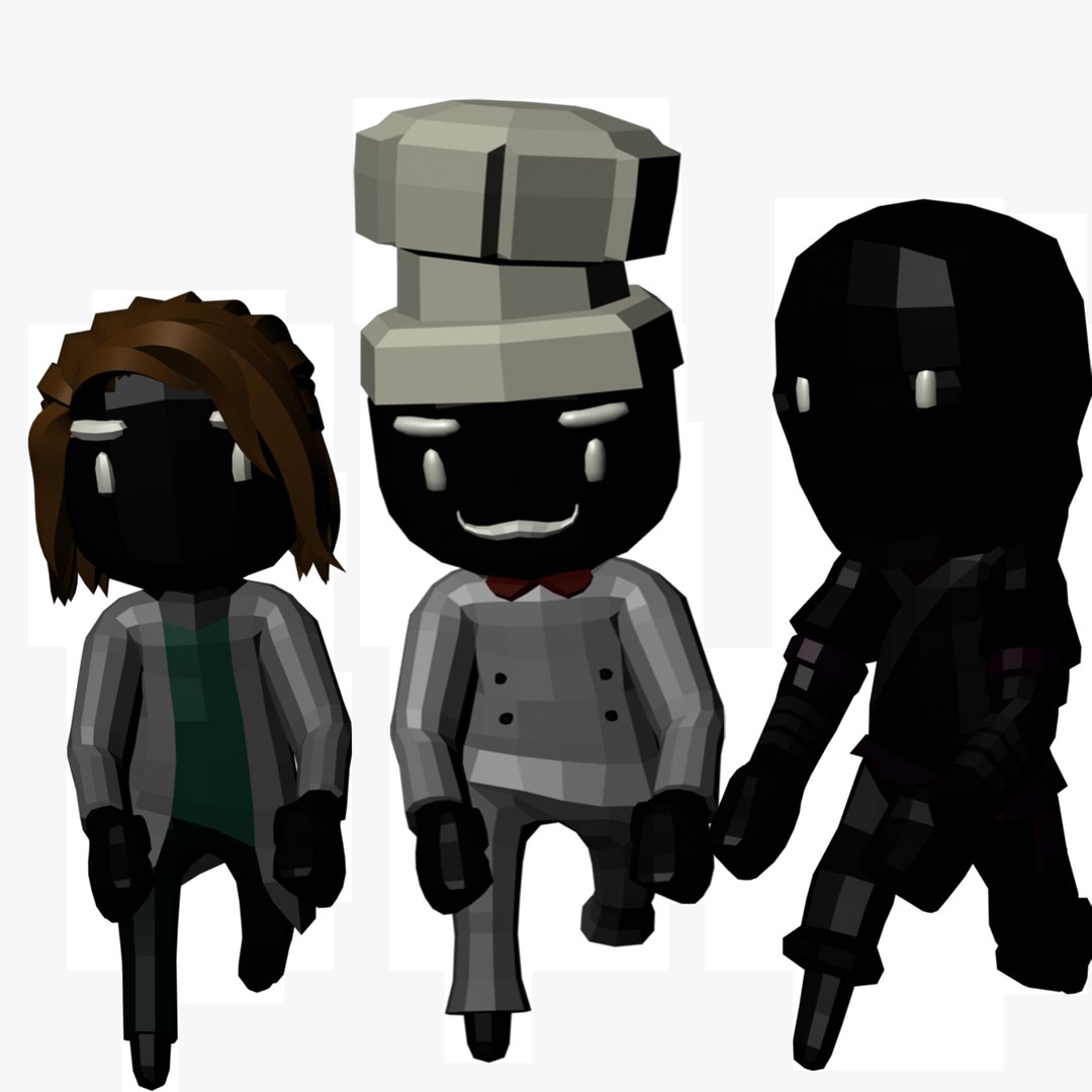 Ultimate Characters Low Poly 3D Model - TurboSquid 1813551