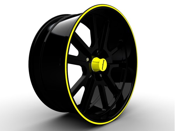 bonspeed big block wheel 3d model