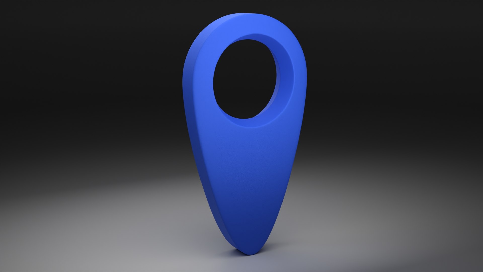 3D Geolocation Icon Low-poly Model - TurboSquid 1808352