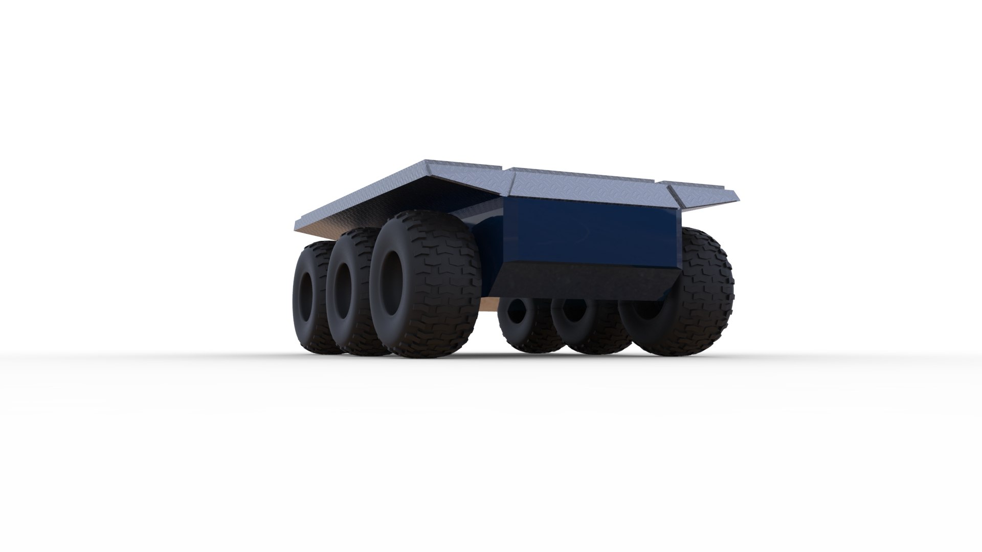 3d Model Car Military Platform