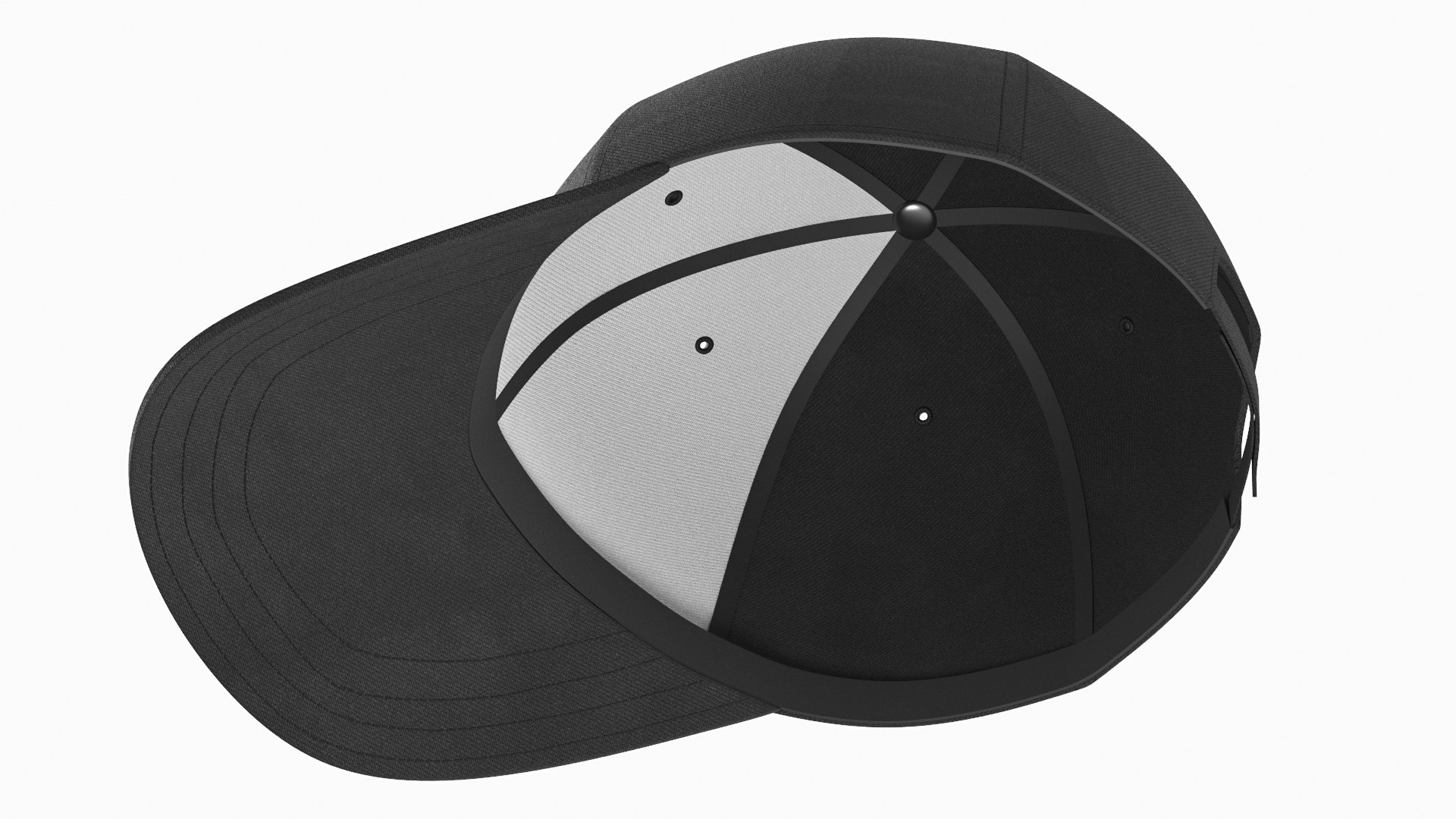 3D Police Baseball Cap Model - TurboSquid 2292821