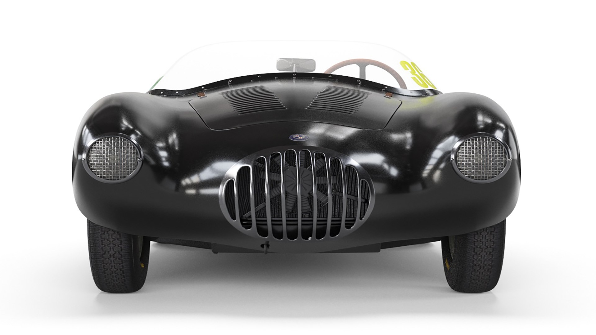 3D Osca Car Black - TurboSquid 2273815