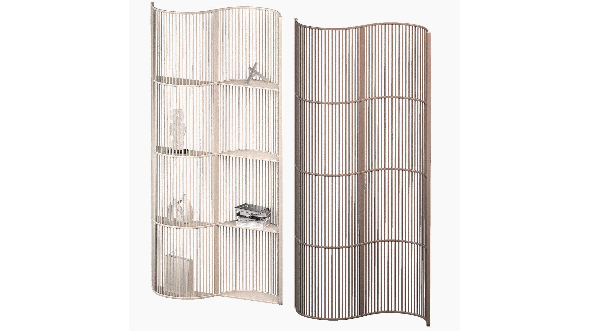 3D Room Dividers - Wooden Interior Partitions - TurboSquid 2254121